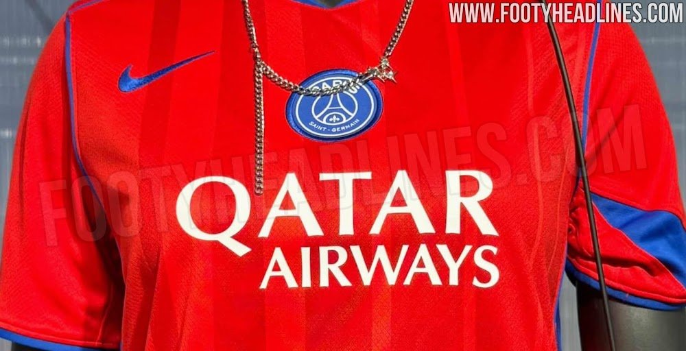 EN IMAGES. Le PSG sort un design retro pour son nouveau maillot Third